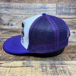 Unbranded | Accessories | Vintage Wegmans Logo Mens Trucker Hat Purple ...